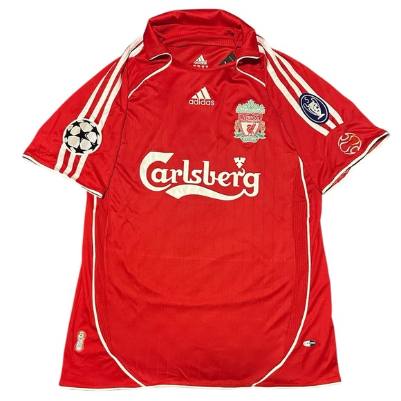 adidas | Shirts | 20708 Retro Liverpool Ucl Home Kit Steven Gerrard ...